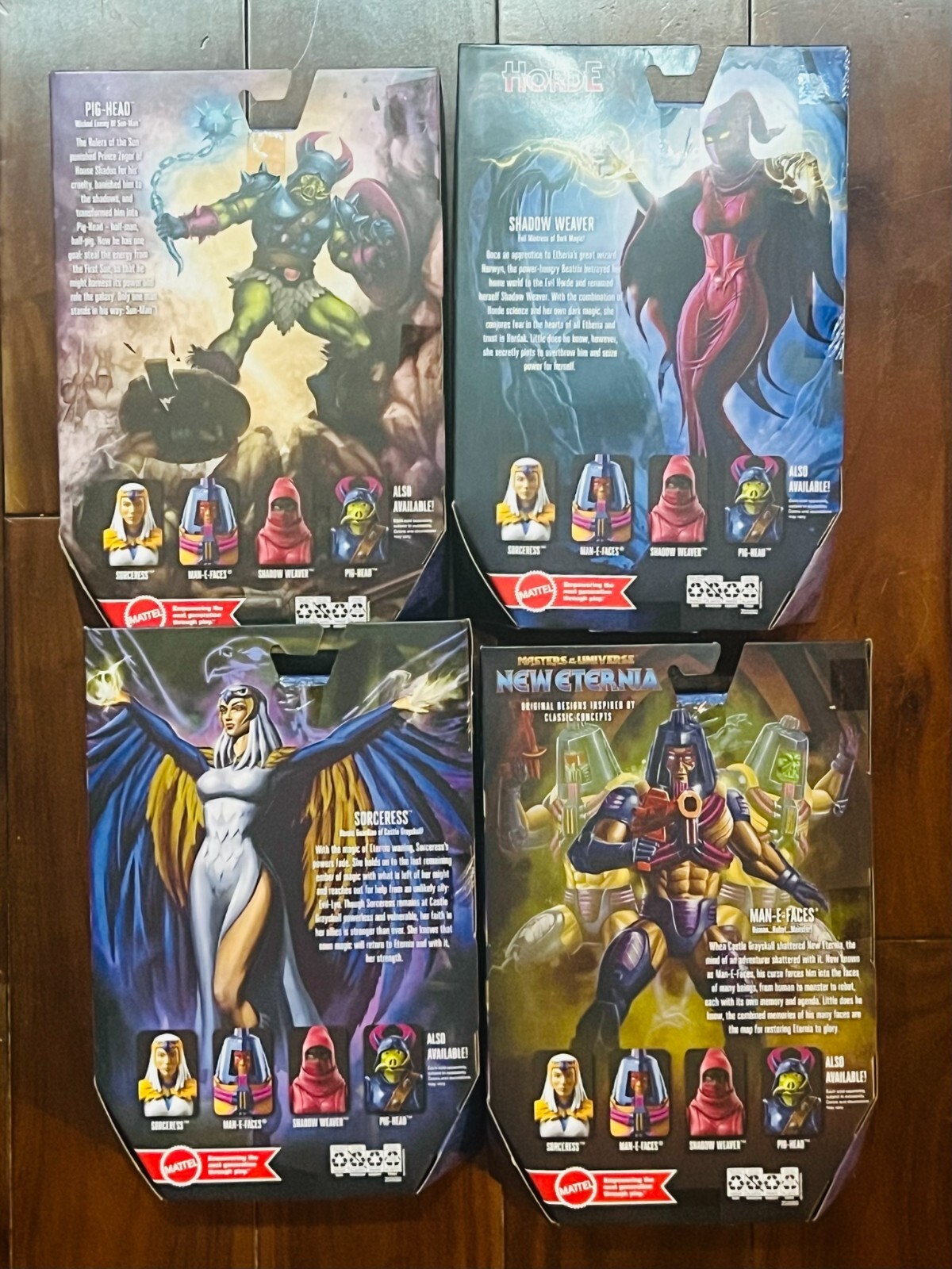 Mattel Masters of the Universe Masterverse Action Figures LOT OF 4 ...