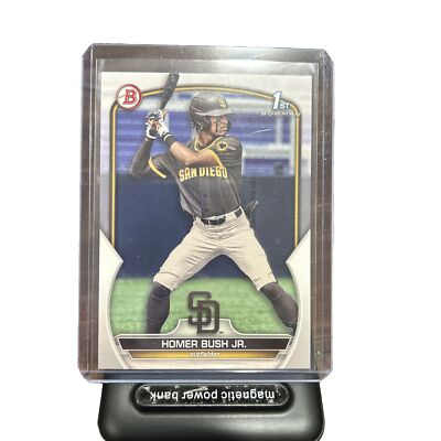2023 Bowman Draft Homer Bush Jr.- #BD-124 San Diego Padres OF (RC) | eBay