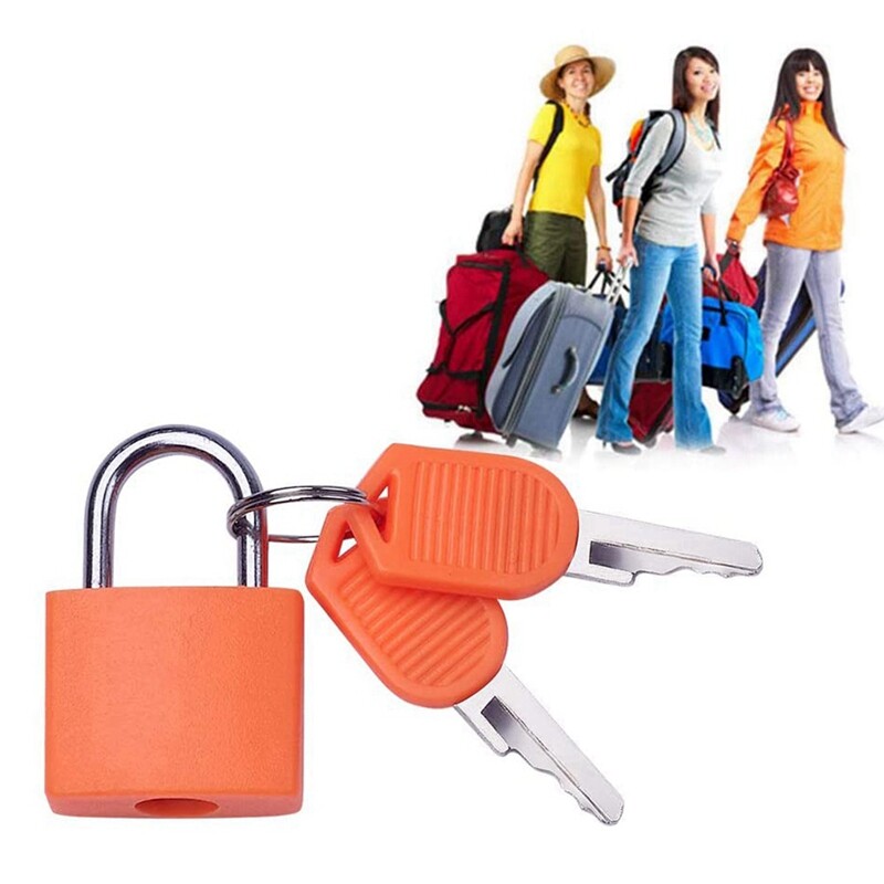 8 Pack Locks Small Padlock with Key Luggage Gym Locker Lock Padlock for ...