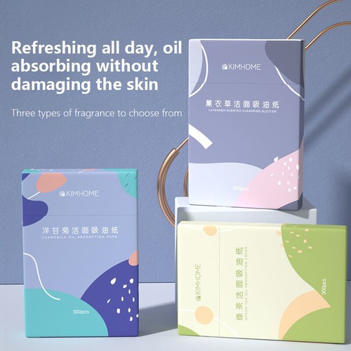 300 Pcs Facial Oil Control Absorption Sheets Tissue Face Blotting Paper ...