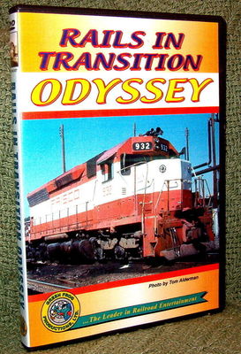 20062 TRAIN VIDEO DVD "RAILS IN TRANSITION" 1960'S FRISCO, N&W, GM&O ...