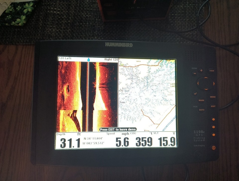 humminbird 1198c GPS Fishing System With Side Imaging | eBay