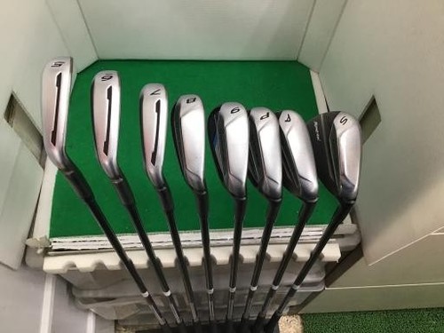 TaylorMade Speed Blade Iron Set 5-9,Pw,Aw,Sw 8pc Flex Regular TM7-114 ...