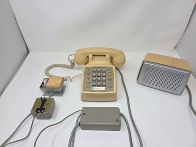 Western Electric Telephone System With Intercom Speaker Unit & Wired ...