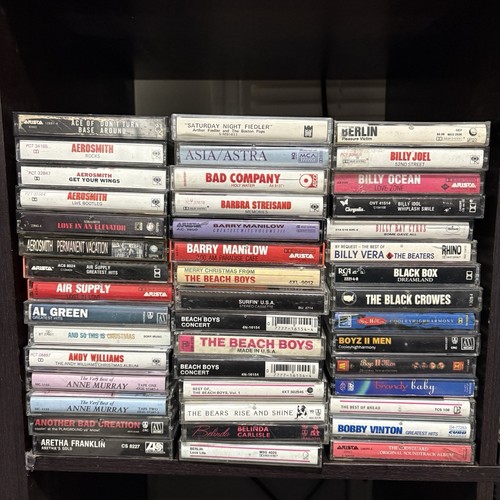 Lot Of 243 Music Cassettes Classic Rock Pop Rap UNTESTED | eBay