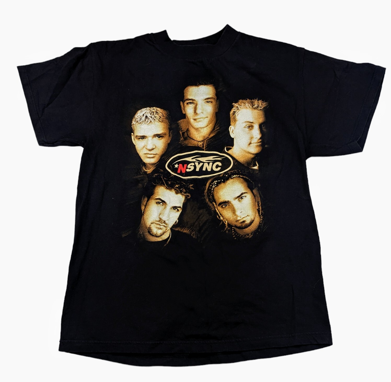 Vintage 1999 NSYNC T Shirt Concert Band Justin Timberlake Medium | eBay