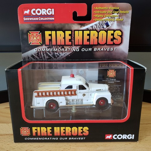 Corgi 1951 Seagrave 70th Anniversary Pumper Fire Department Engine 1 ...
