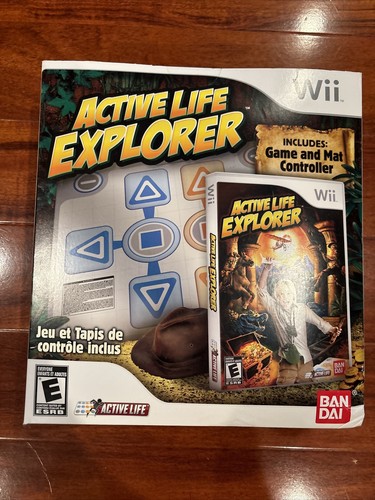 BRAND NEW Wii Active Life Explorer Bundle Includes Mat Game FREE ...