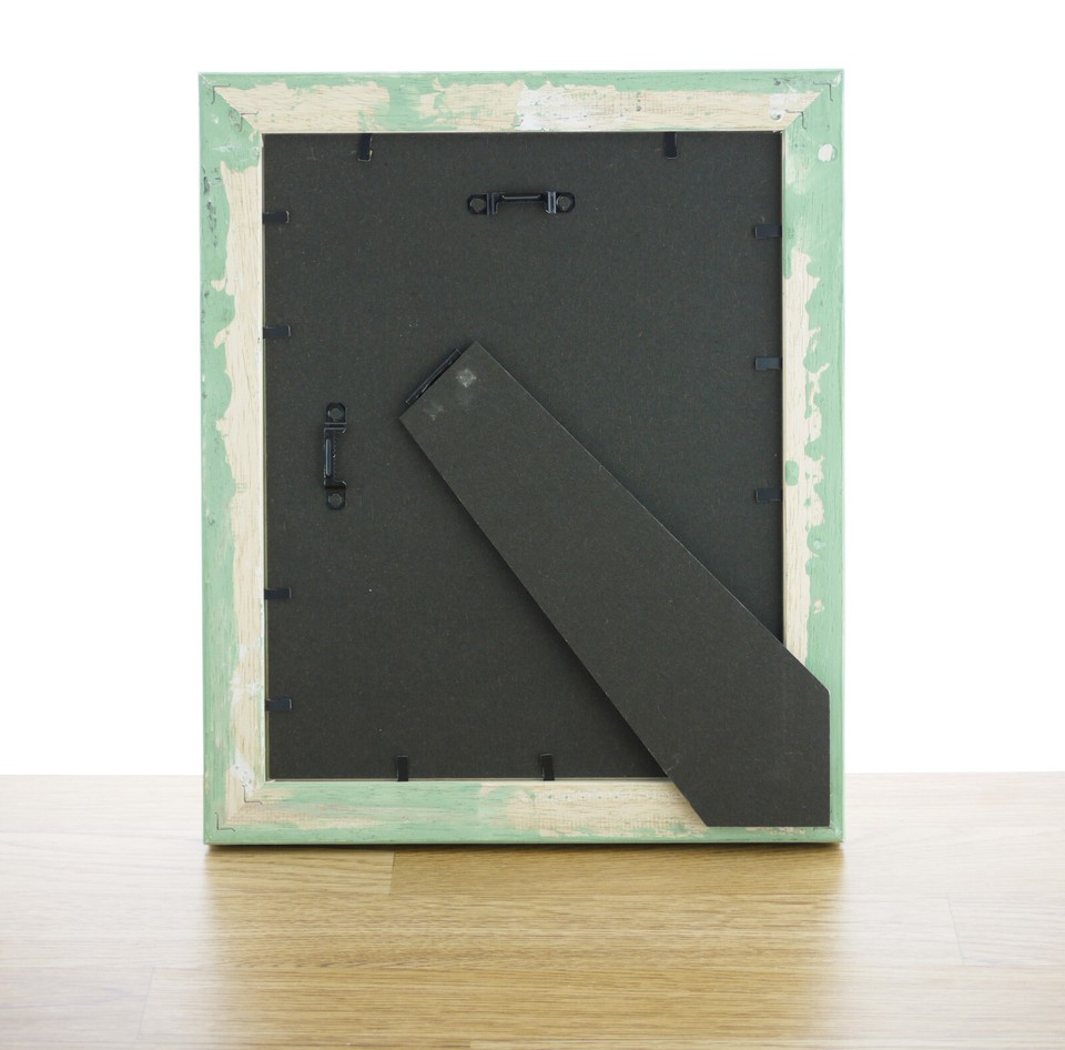 Giselle Hand Made Shabby Chic Ornate Mint Green photo frames in eight ...