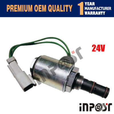 24V 109-4591 1094591 Stop Solenoid For Caterpillar CAT | eBay