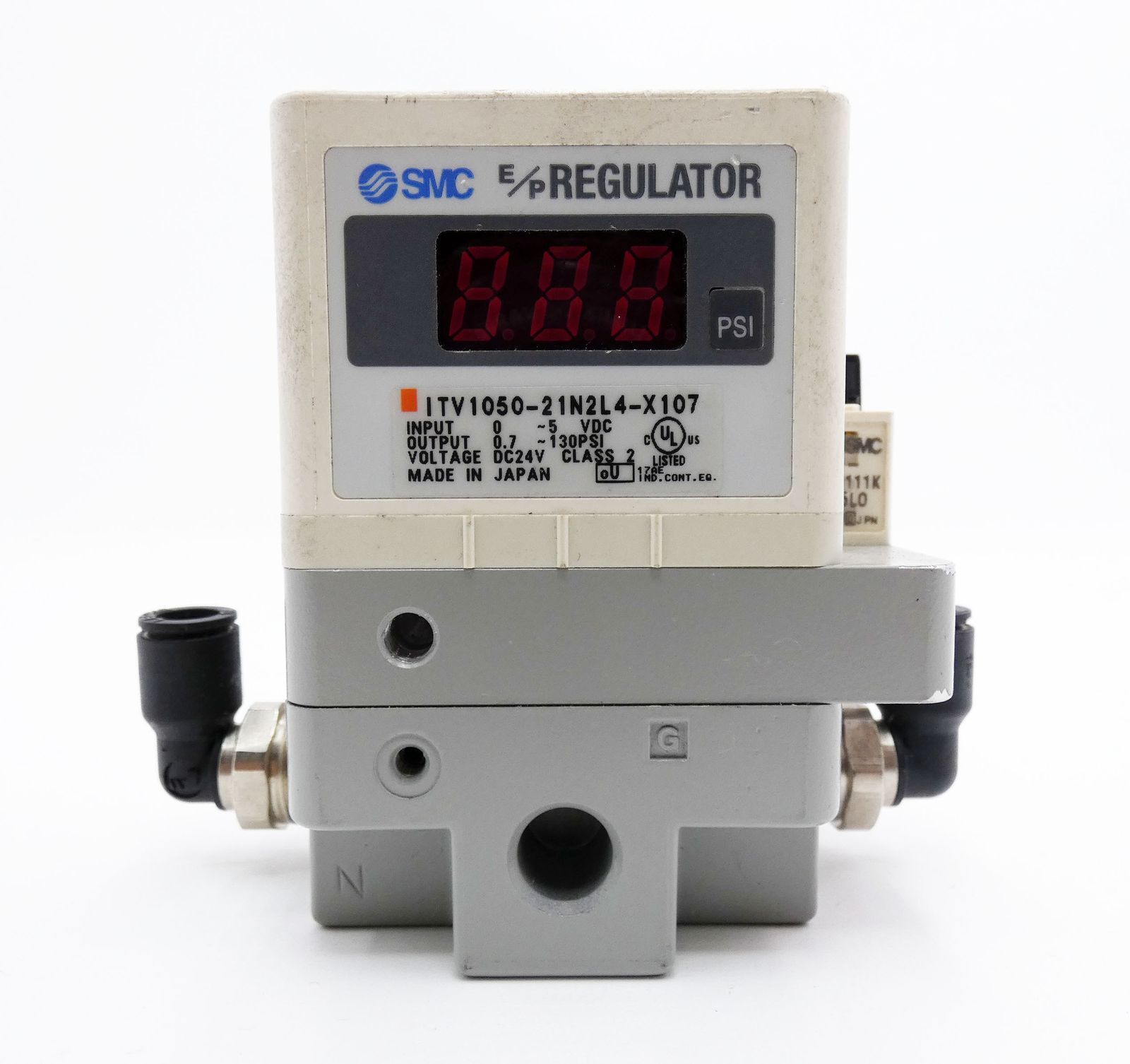 SMC ITV1050-21N2L4-X107 DC 24V E/P Regulator Elektropneumatischer ...