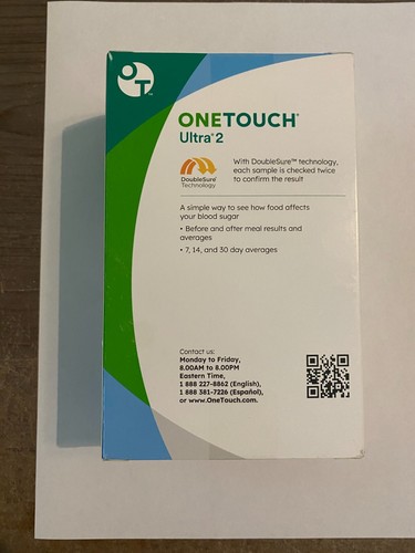 OneTouch Ultra 2 Blood Glucose Monitoring System - Exp 6-30-28 | eBay