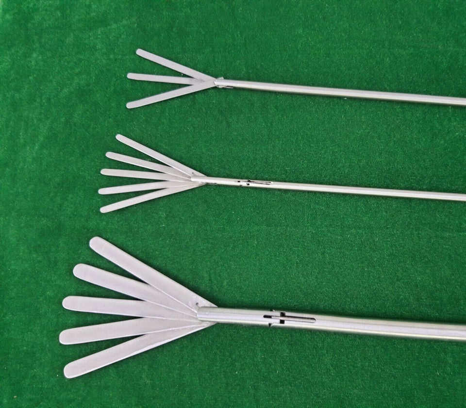 3pc Laparoscopic Fan Retractor 5/10mm Endoscopy Laparoscopy Surgical ...