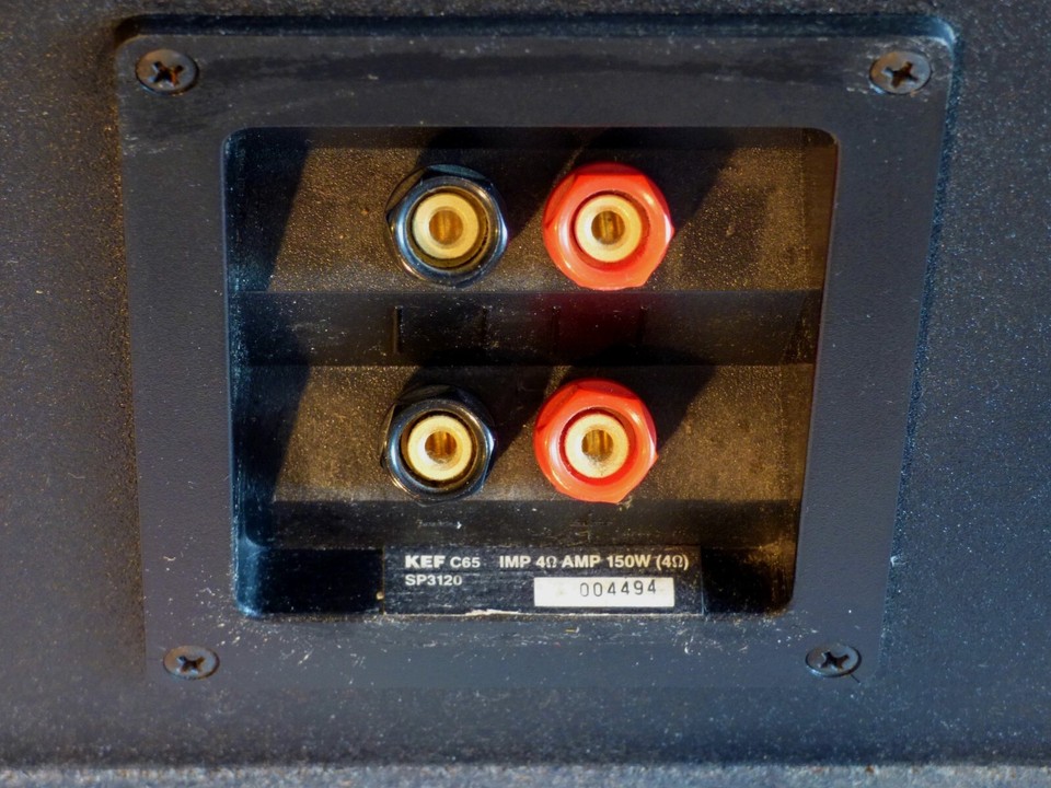 KEF C65, Bi-Wired, Floor Standing Speakers, Tested | eBay