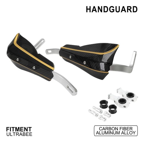 Handguards Hand Guards Carbon Fibre For Surron Ultrabee Electric Dirt ...