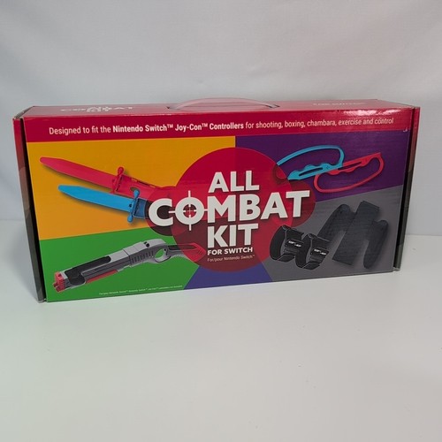 All Combat Kit for Switch - 8 in 1 with Swords, Rifle, Boxing (Nintendo ...