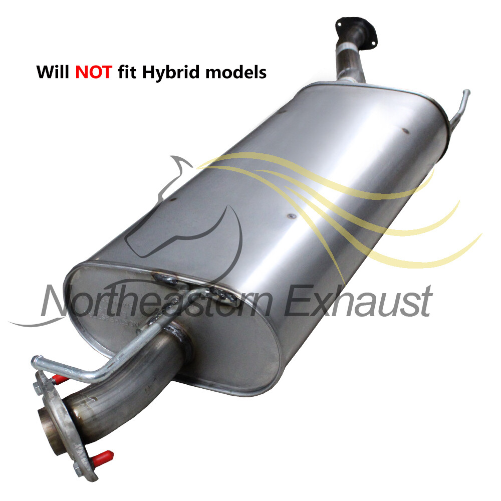 Stainless Steel Exhaust Center Muffler fits: 2013 - 2018 Toyota RAV4 2 ...
