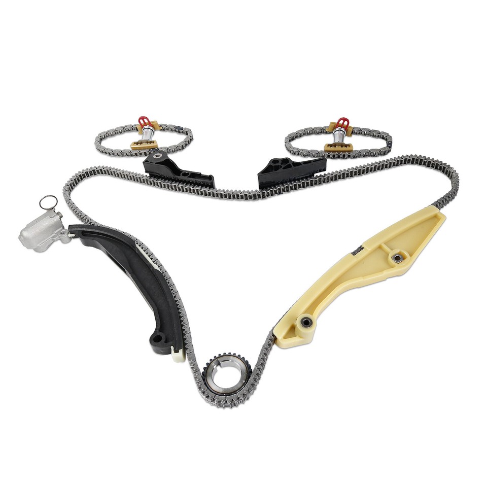 Timing Chain Kit With VVT Cam Phasers for Ford F-150 Lincoln MKX 3.5L ...