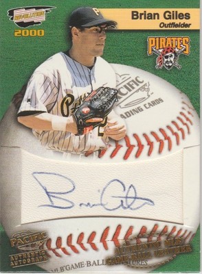 Brian Giles 2000 Pacific Revolution autograph auto card 14 | eBay