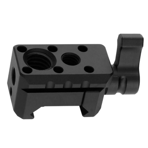 Rail Clamp Bracket Quick Release Camera Mount Portable For NATO Rail ...