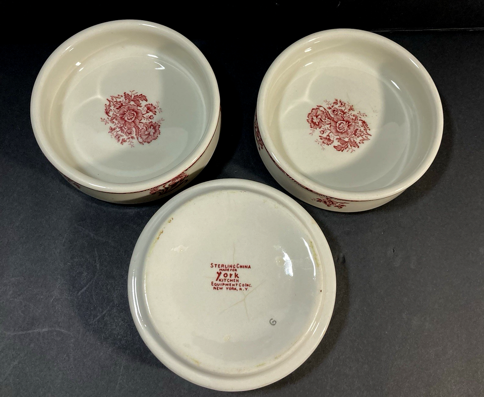 Sterling China Made for York Kitchen Equipment Asian Rice Bowl ...