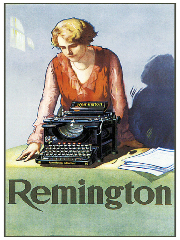 Vintage Typewriter POSTER.Home wall Graphics.Room Decor.Art Nouveau.273 ...