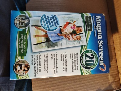 MAGNA MESH SCREEN HAS 20 MAGNETS 2 83 x 19.5 (Missing 1 Hook And Loop ...