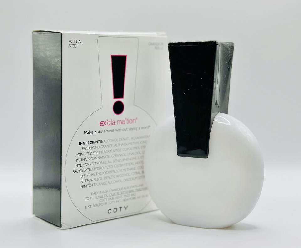 Exclamation by Coty Perfume for Women Cologne Spray 1.7 oz 31655095004 ...