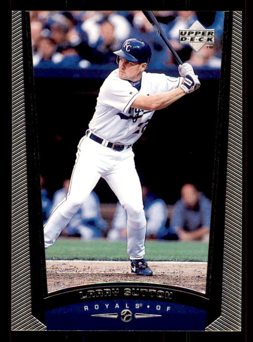 1999 Upper Deck #118 Larry Sutton Kansas City Royals | eBay