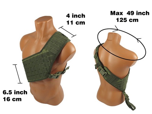 Chest Rigs & Tactical Vests vest chest rig Pouch mag vest bandolera ...