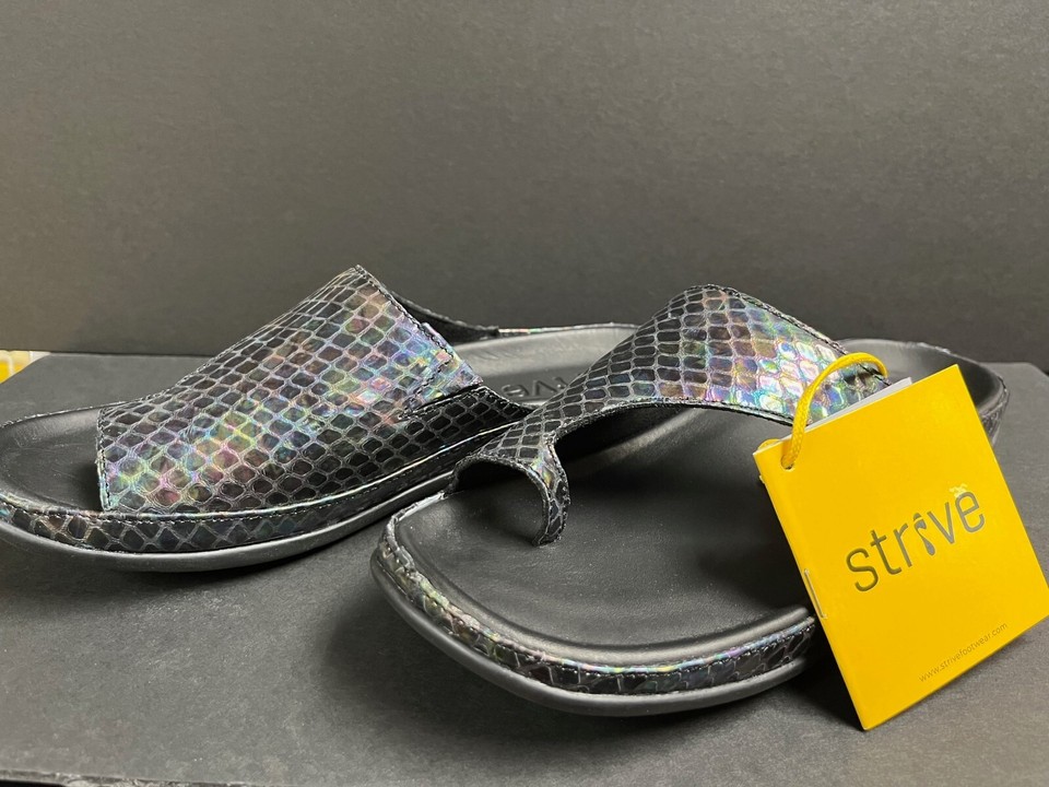 Strive Capri II - Women's Orthotic Comfort Sandal with Arch Support, BLK US: 9.5 | eBay