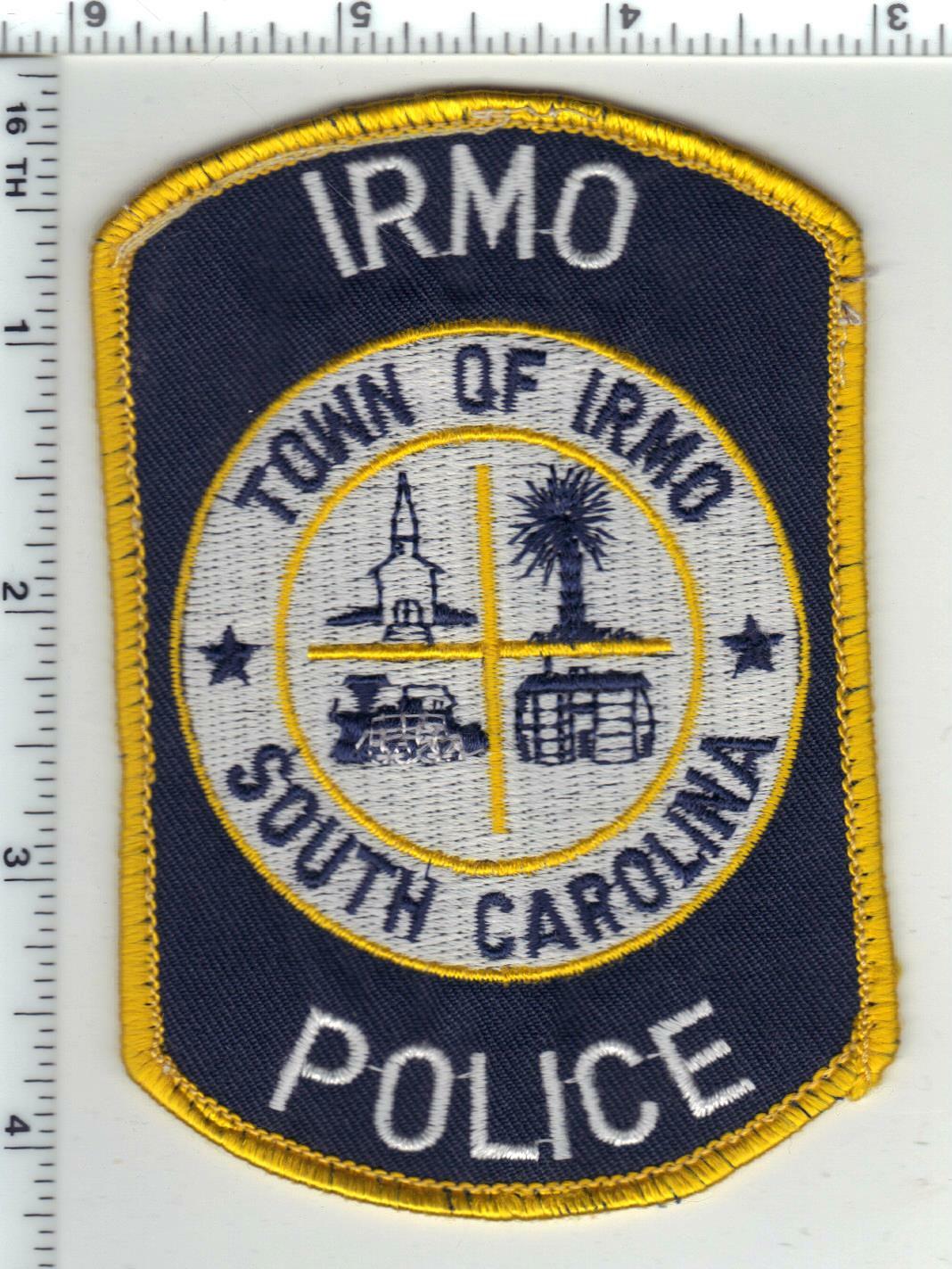 Irmo Police (South Carolina) 1st Issue Uniform Take-Off Shoulder Patch ...
