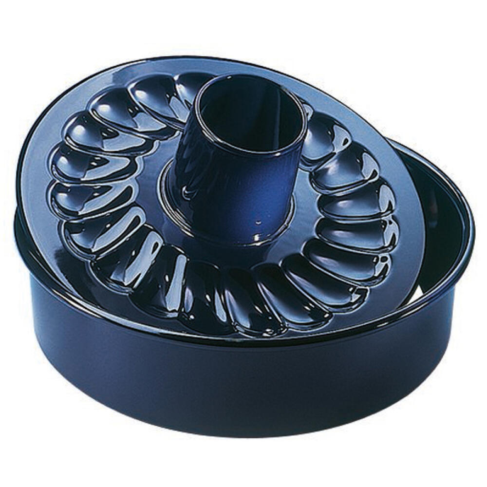 Dr. Oetker Rohrbodenform 26cm BackLiebe Emaille Kuchenform Backform ...