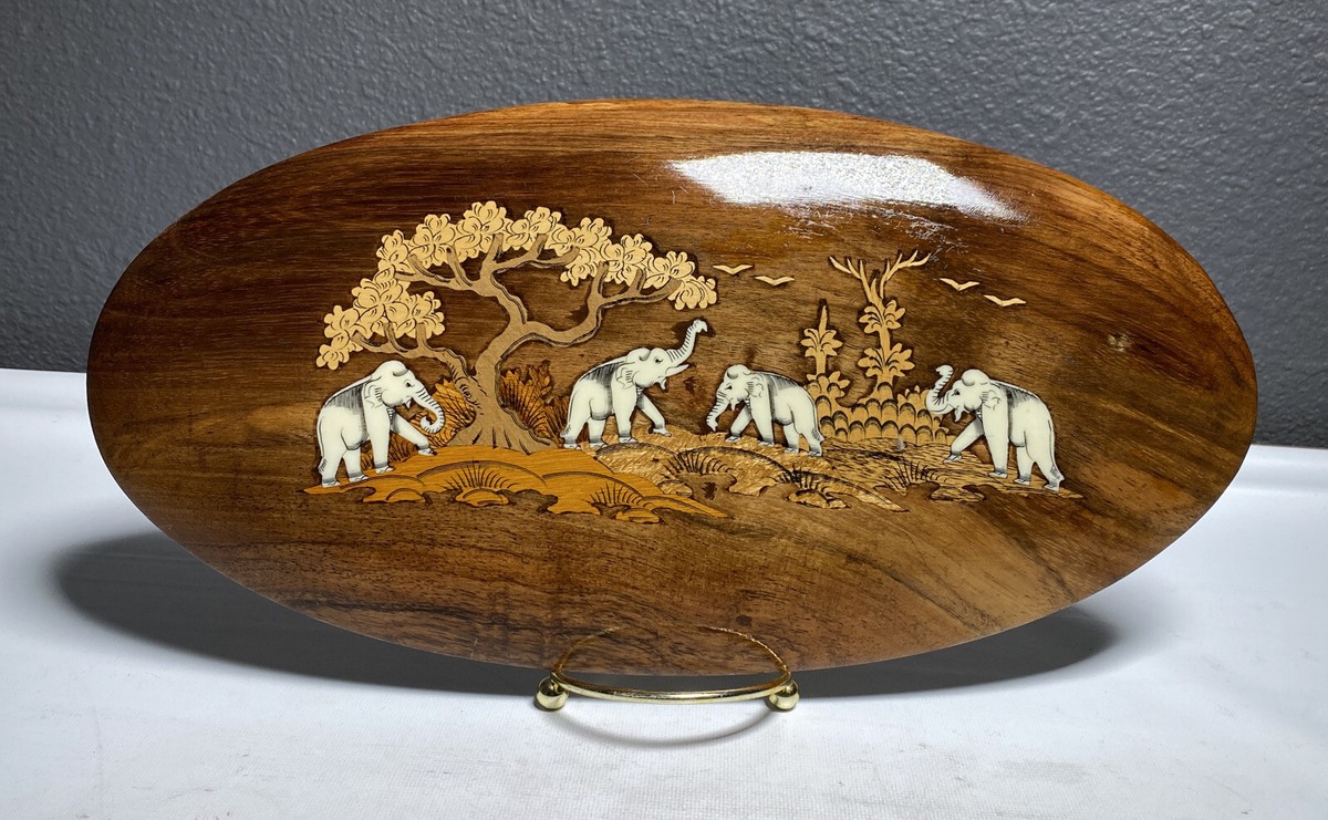 Inlay With Wood Carvings A Bird In Wood Inlay By Mohan Kumar At