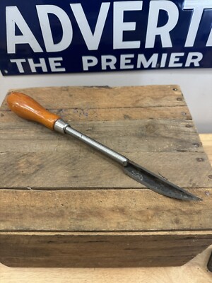 Vintage Moore & Wright England Woodworking Chisel Near New Wooden ...
