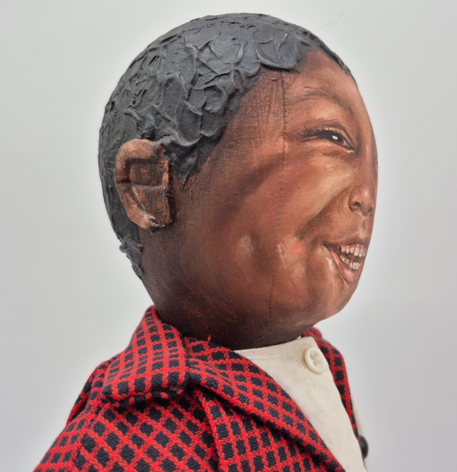 Johnna Art Doll by Barbara Buysse Smiling 13.5" Adult Male Oil Painted Cloth | eBay