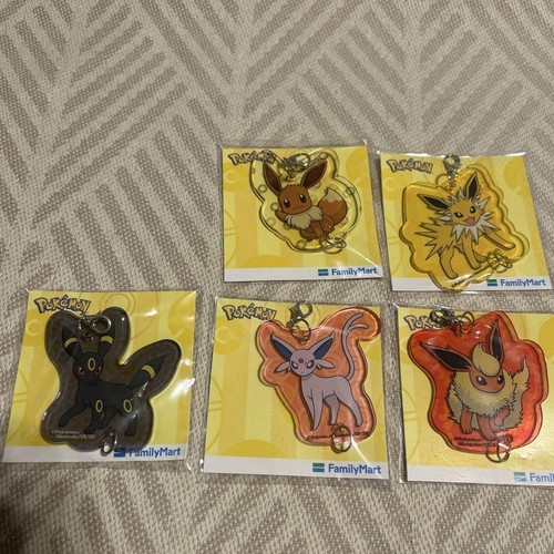 Pokemon Acrylic Key Chain Set Of 5 Umbreon | eBay