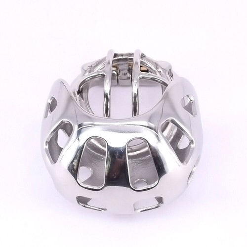 Male Penis Cage Stainless Steel Penis Ring Metal Chastity Devices Slave Lock | eBay
