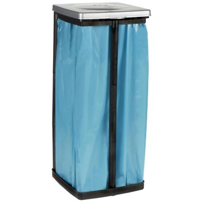 Trash Bag Holder Rack 60L - 120L Indoor Outdoor Adjustable Lightweight ...