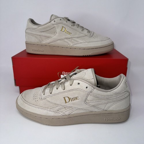 Reebok Dime x Club C Revenge Men's Shoe Light Sand/ Gold Low Sneakers ...
