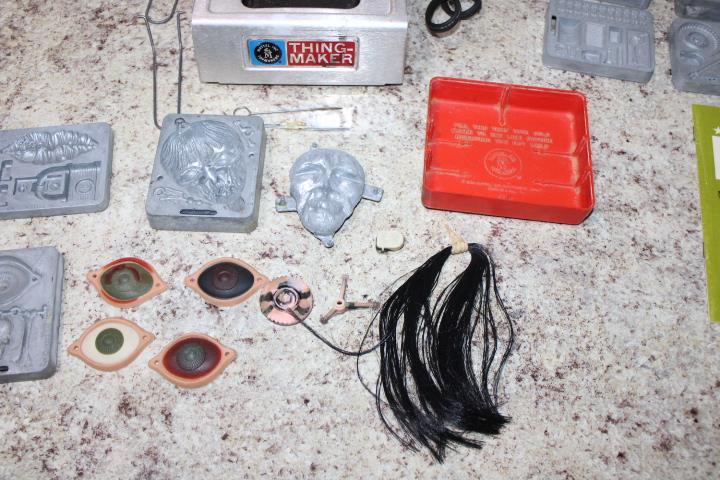 Vintage Mattel 1966 Thingmaker FRIGHT FACTORY plus FIGHTING MEN MAKER ...