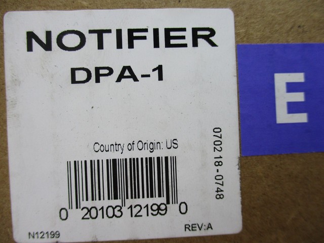 NOTIFIER DPA-1 for sale online | eBay
