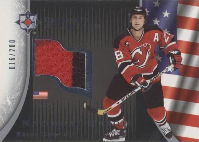 2005-06 Ultimate Collection - National Heroes Brian Rafalski #NHJ-RA ...