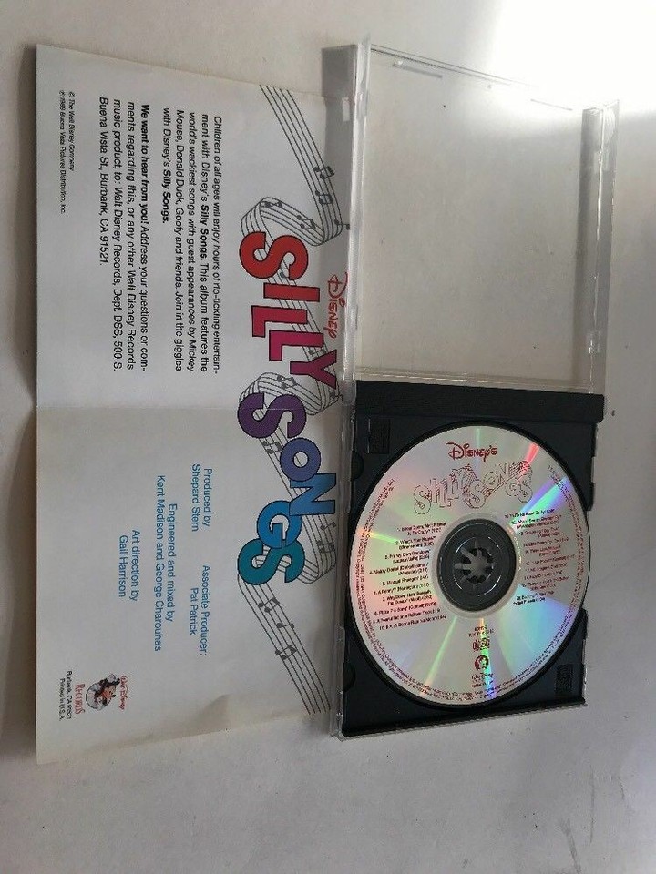 Disney Silly Songs(CD Like New) Tested- Rare- Vintage- Collectible ...