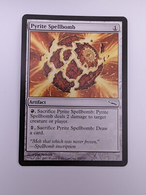 Magic the Gathering PYRITE SPELLBOMB Mirrodin MTG | eBay