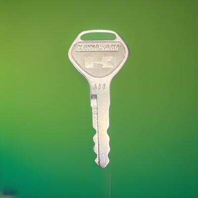 Kawasaki NOS Pre Cut Key #A11 27008-073-11 KE250 Kl250 | eBay