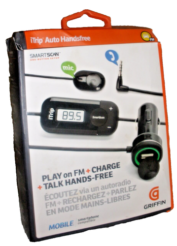 Griffin iTrip Auto HandsFree FM Transmitter, Black 85387303388 | eBay