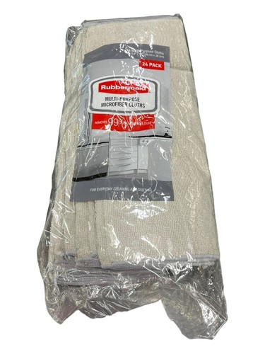 Rubbermaid Microfiber Cloth Towels, 24 Pack, 14"x14", Non-Scratch ...