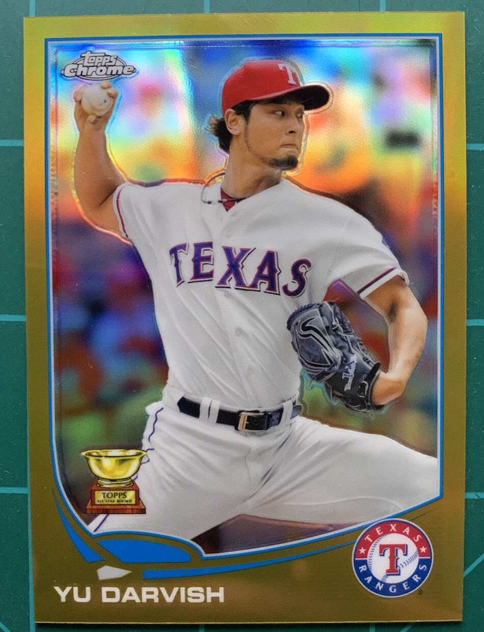 2013 Topps Chrome Gold Refractor #199 Yu Darvish No 19 of 50 | eBay