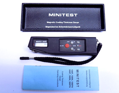 Elektro Physik Digital Minitest 300FN Magnetic Coating Thickness Gauge ...